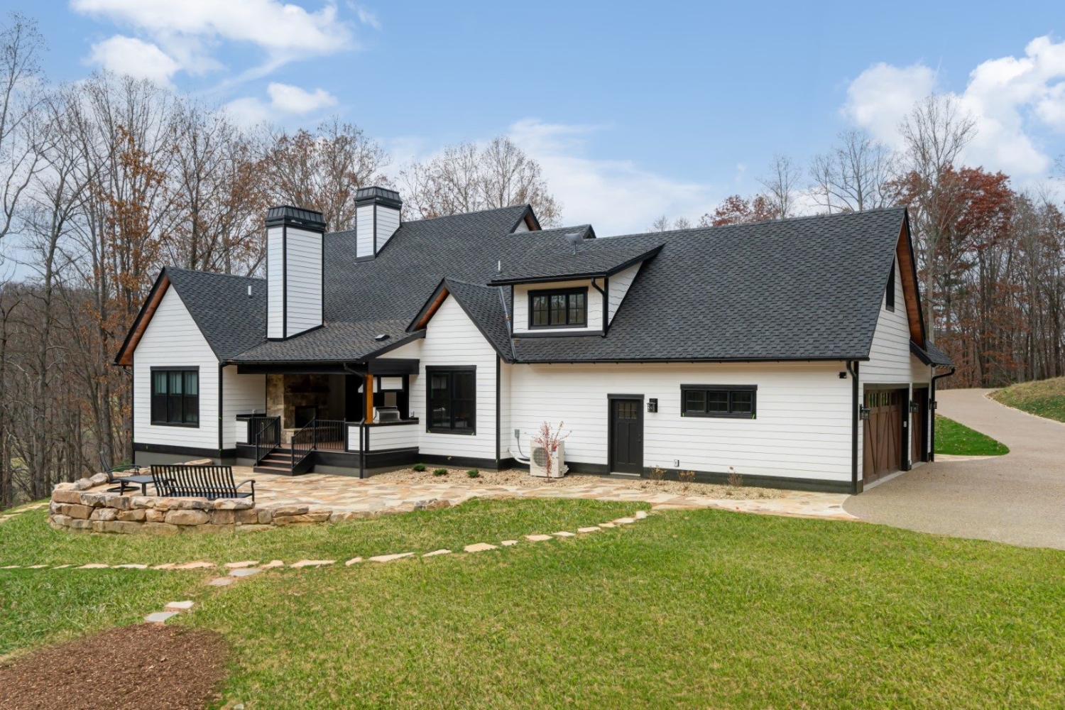 Avery's Creek Transitional Farmhouse - Judd Builders | Asheville, NC
